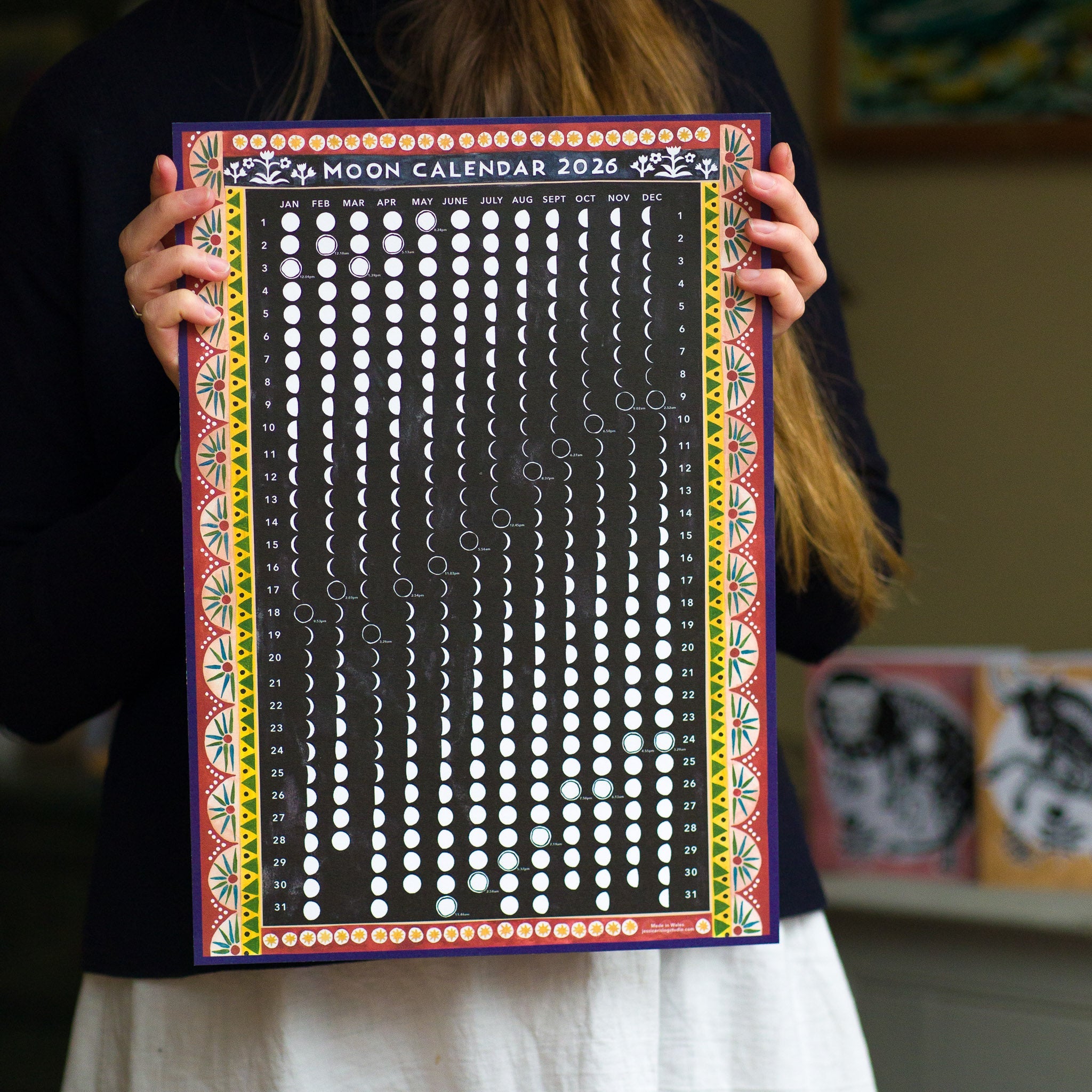 Jessica Rising Studio| Beautiful, hand-painted calendars UK