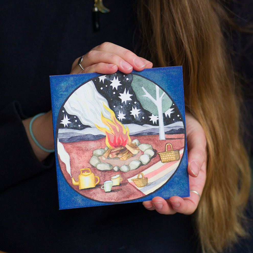 Campfire Card – Jessica Rising Studio