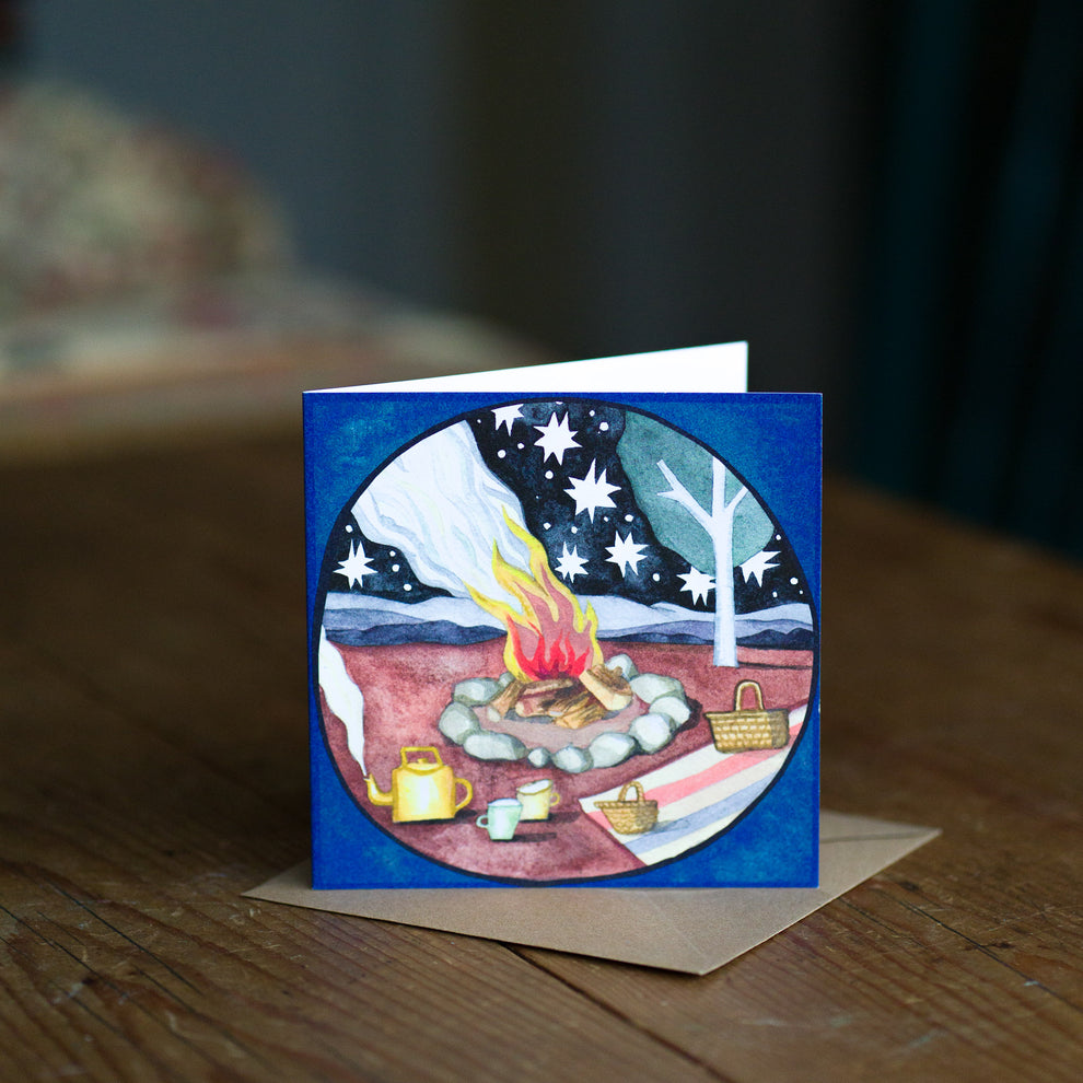 Campfire Card – Jessica Rising Studio