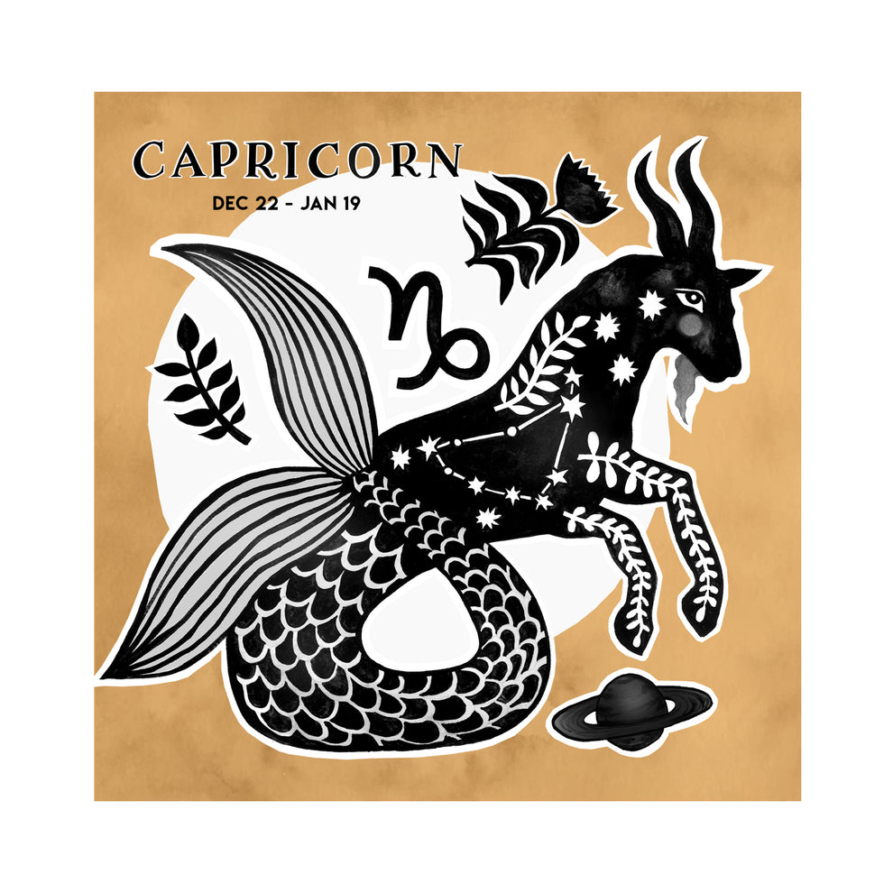 Capricorn Card – Jessica Rising Studio