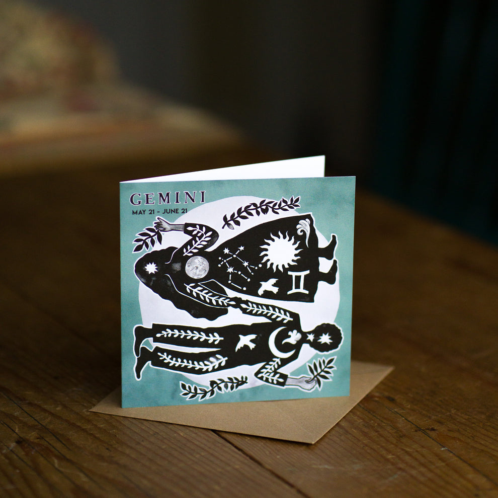 Gemini Card – Jessica Rising Studio