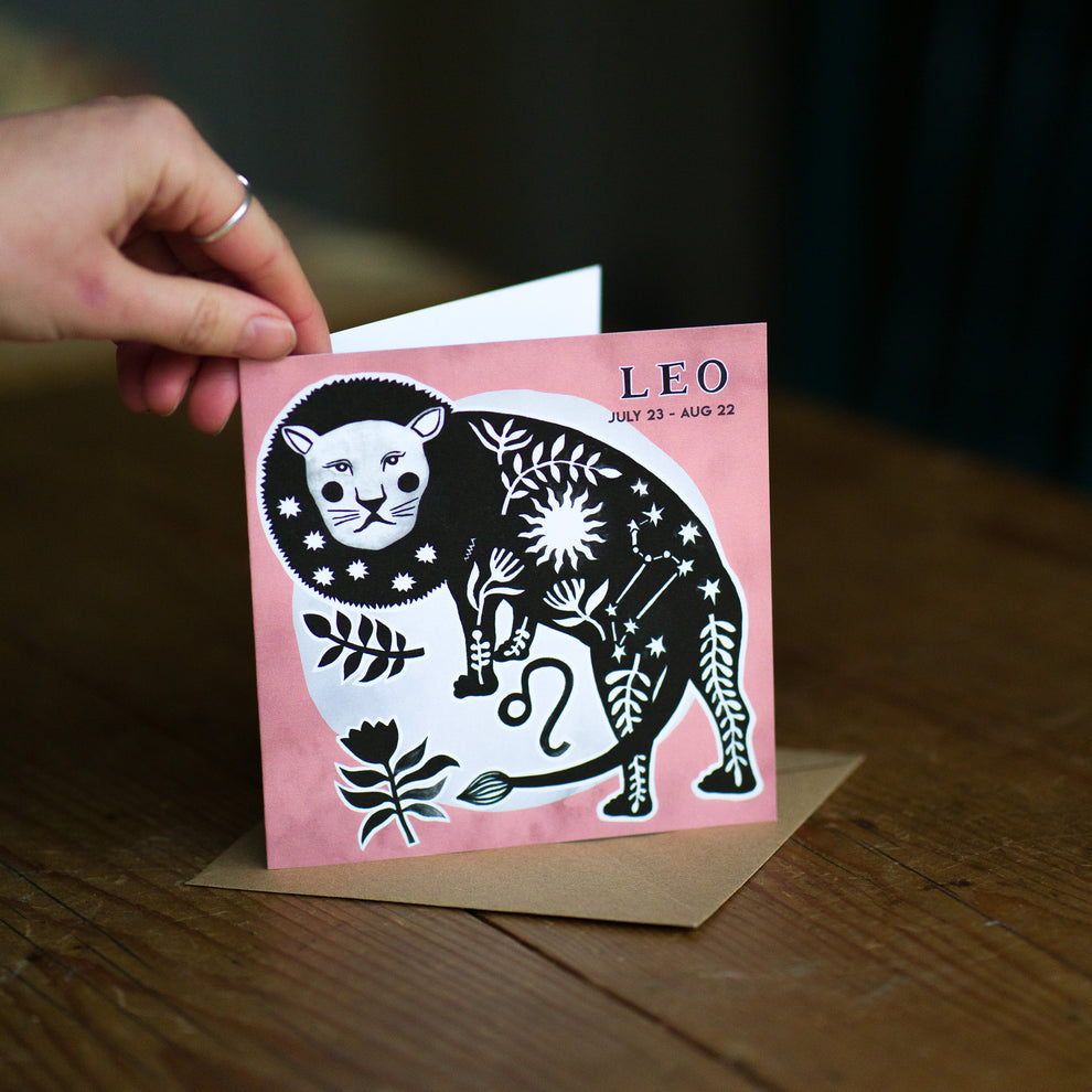 Leo Card – Jessica Rising Studio